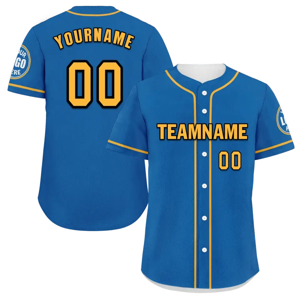 Coolcustomize Personalized Embroidery Baseball Jersey, Custom Men's ...